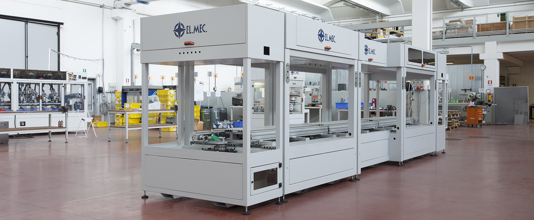 Realization of modular lines for automatic assembly for industrial ...